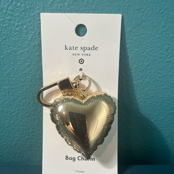 kate spade | Accessories | Kate Spade X Target Heart Bag Charm | Poshmark